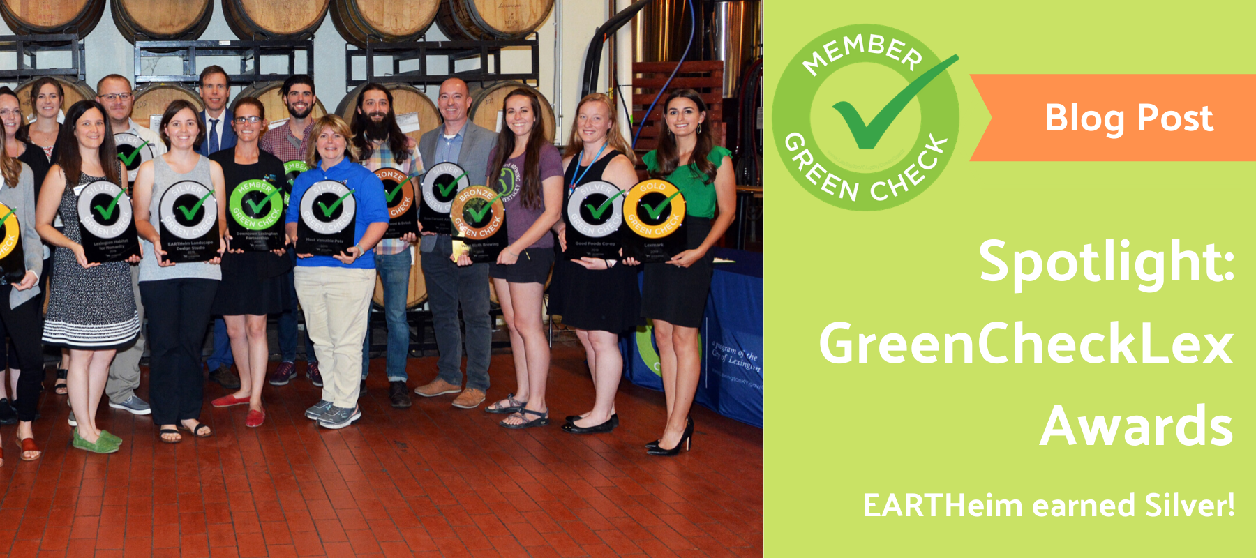 EARTHeim News: Lexington’s GreenCheck Business Program Awards 2019 ...